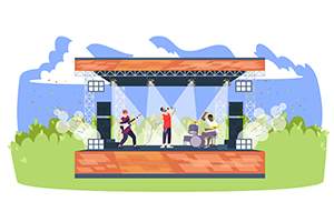 CenterPlace West Lawn Stage - Valleyfest